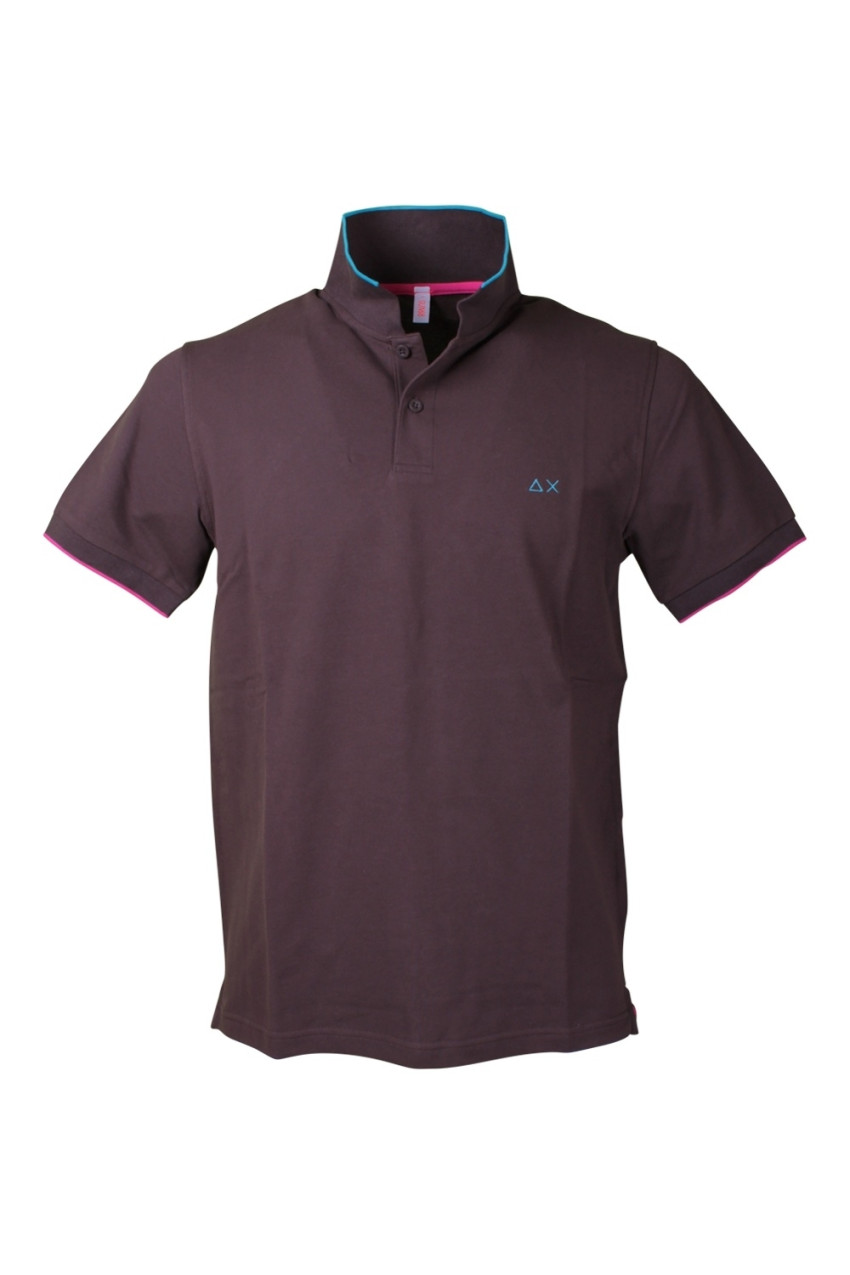 Ferracinshop | Polo Uomo Sun 68 art. A30106 col. 08 Marrone moda uomo ...