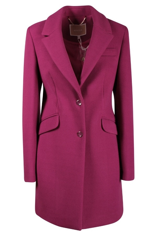 Ferracinshop | Cappotto Donna Kocca Viola Art. ANTA Col. 10117 VIN moda ...