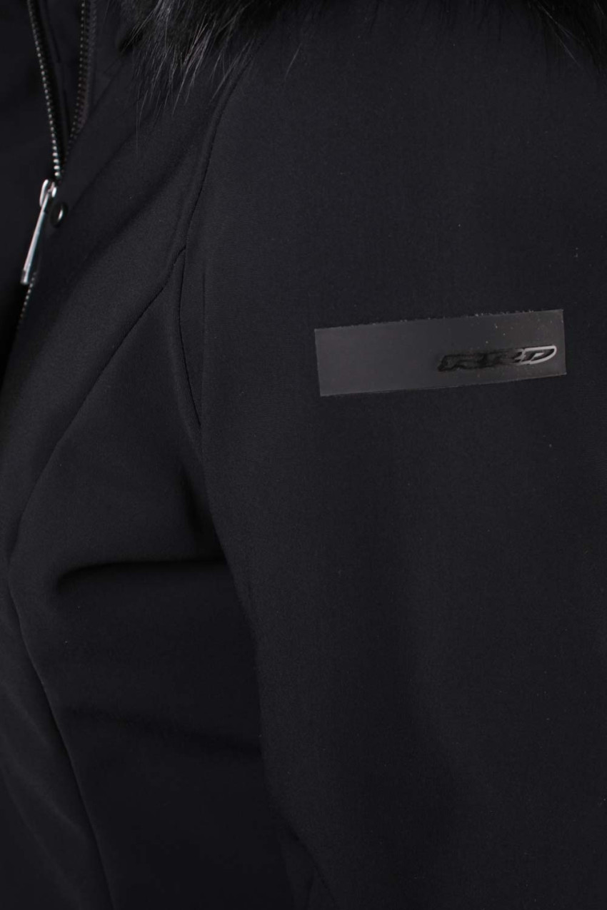 Ferracinshop | Giaccone Donna Rrd Nero Art. W20501FT Col. 10 moda uomo ...